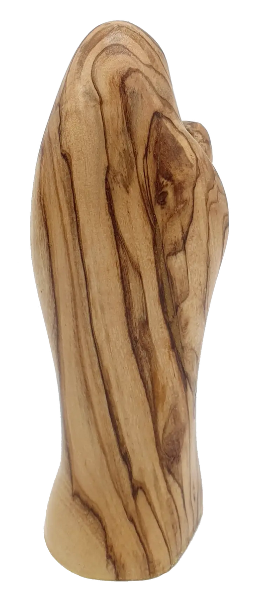 Handmade Olive Wood Mary and Jesus Statue - Mother and Child Figurine ...